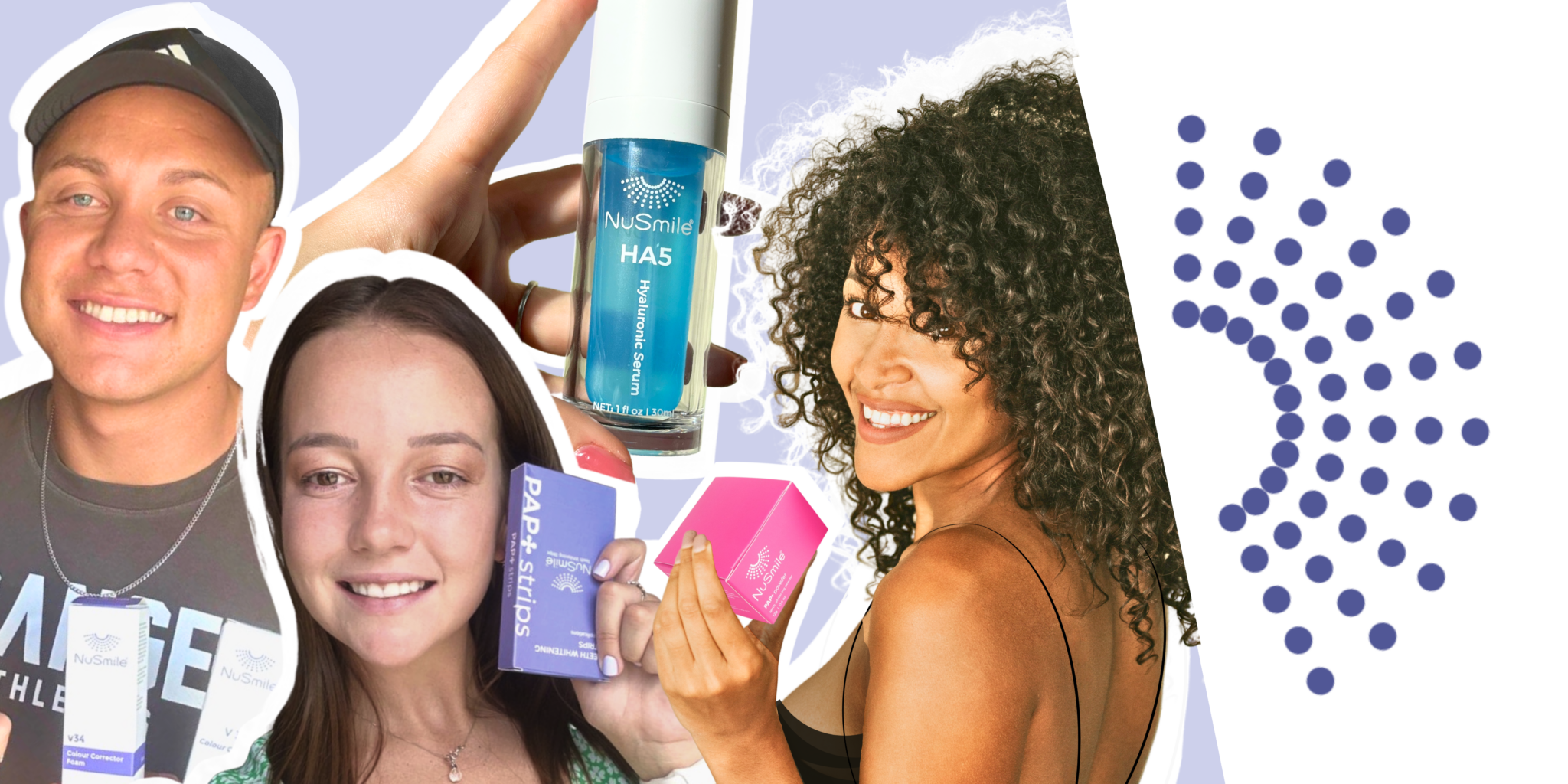 NuSmile - Teeth whitening Kits PAP+ Strips and V34 Gel